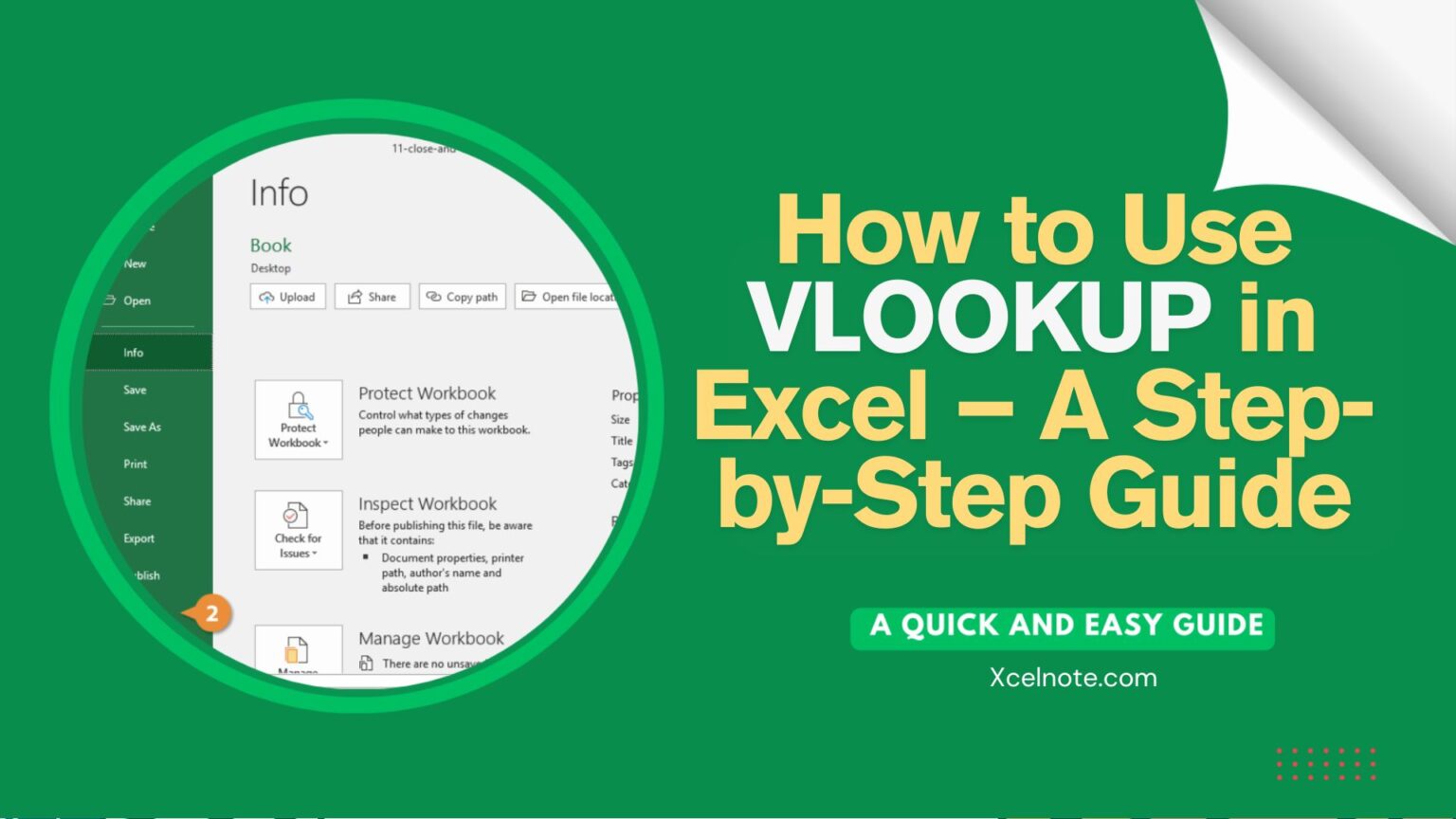 How to Use VLOOKUP in Excel – A Step-by-Step Guide (With Examples) - XcelNote